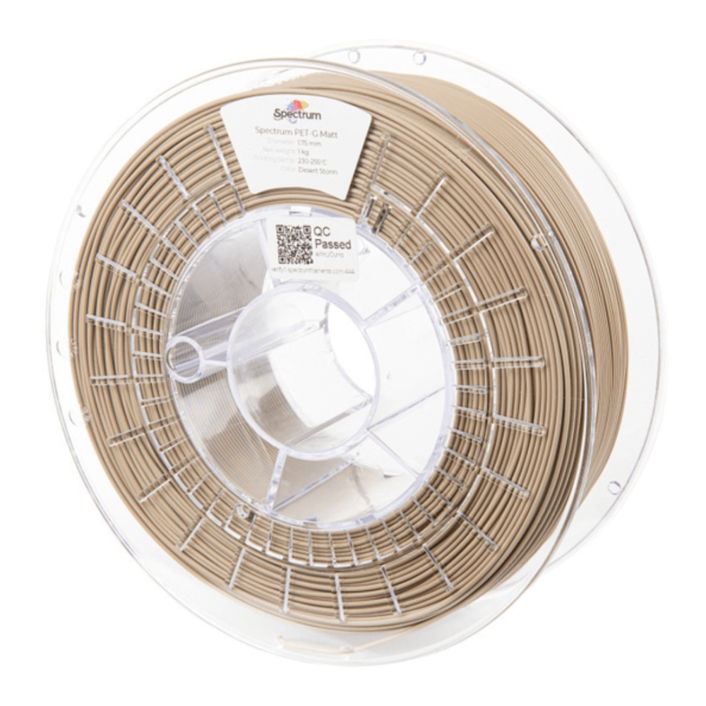 Spectrum PET-G MATT svetlo hnedá (desert storm) :: Hotend.sk